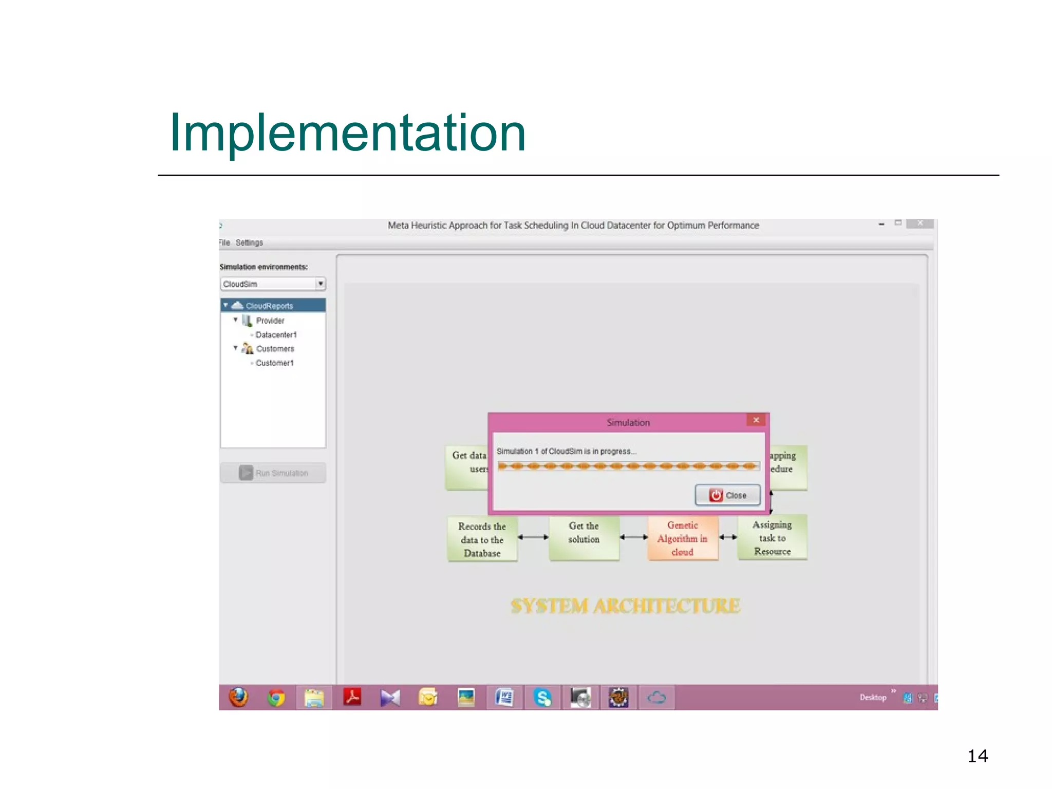 task scheduling in cloud datacentre using genetic algorithm | PPT