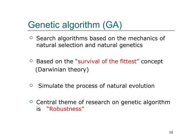 Task Scheduling In Cloud Datacentre Using Genetic Algorithm Ppt