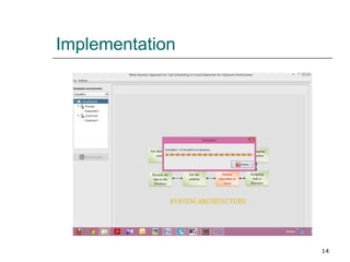 task scheduling in cloud datacentre using genetic algorithm | PPT