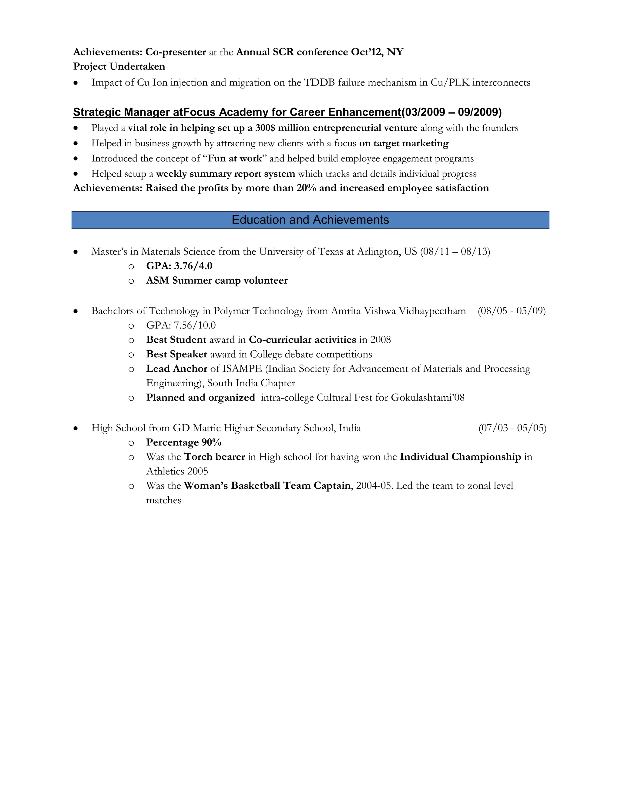Swathi resume final | DOCX