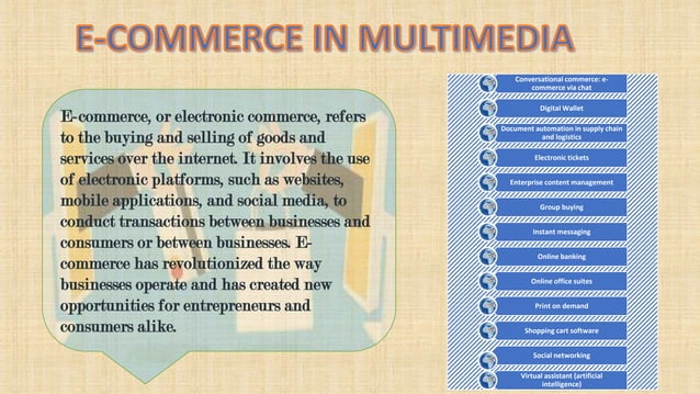 Multimedia TEXT, graphics, audio, video, | PPT