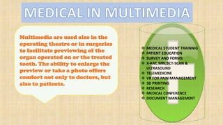 Multimedia TEXT, graphics, audio, video, | PDF