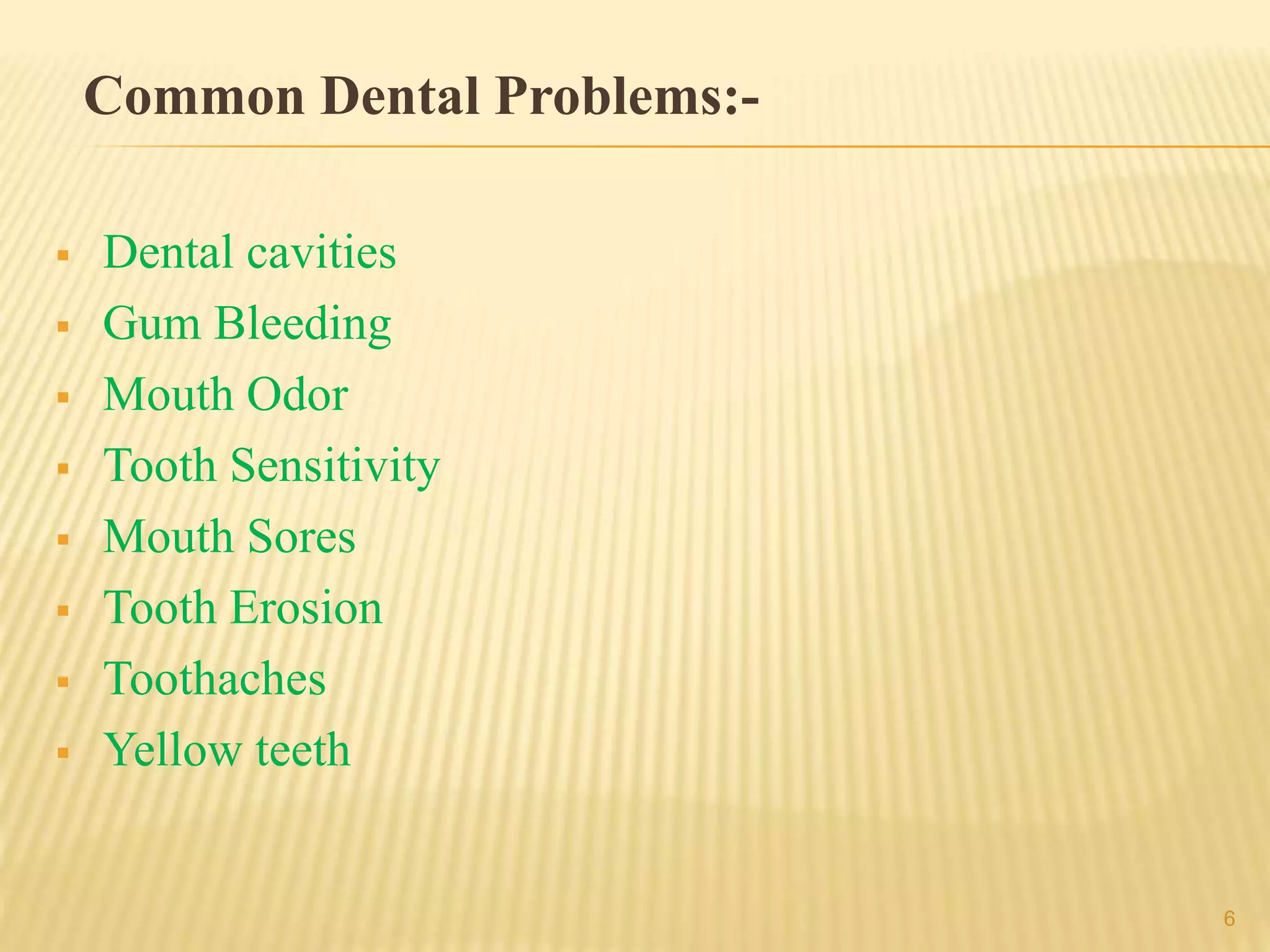 Oral cavity related problems | PPTX