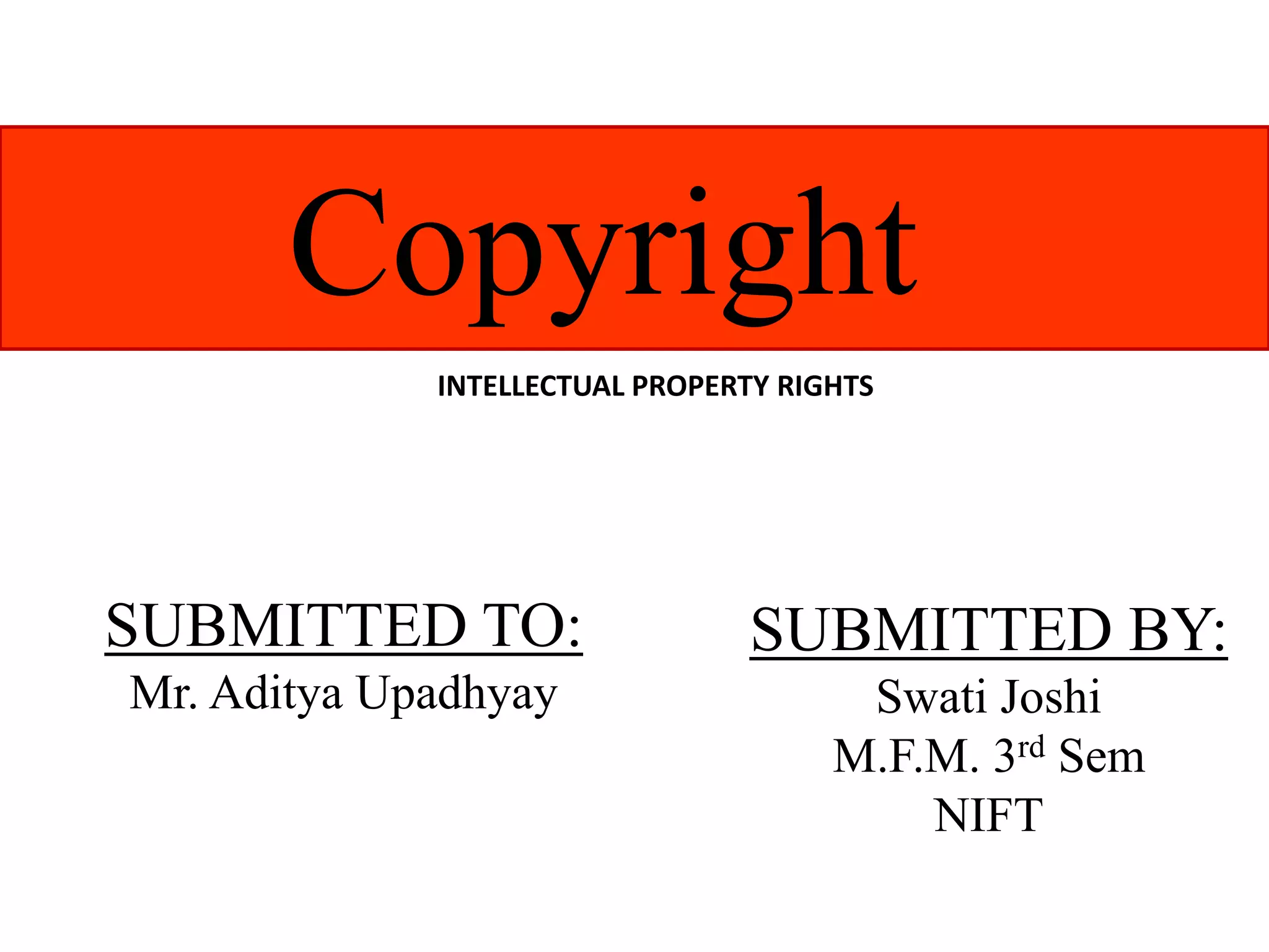 Copyright | PDF