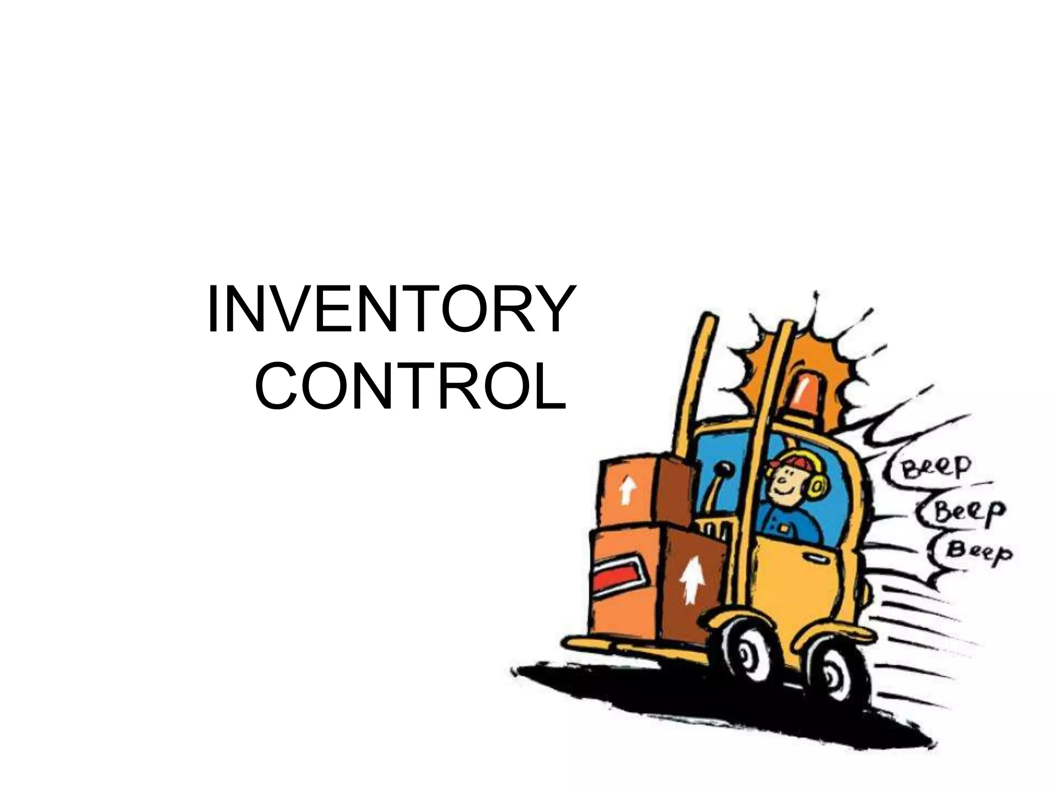 Inventory control | PPTX