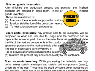 Inventory control | PPTX