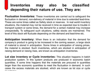 Inventory control | PPTX