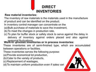 Inventory control | PPTX