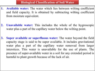 Soil -water -plant relationship | PPTX
