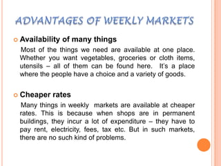 Markets Around Us | PPTX