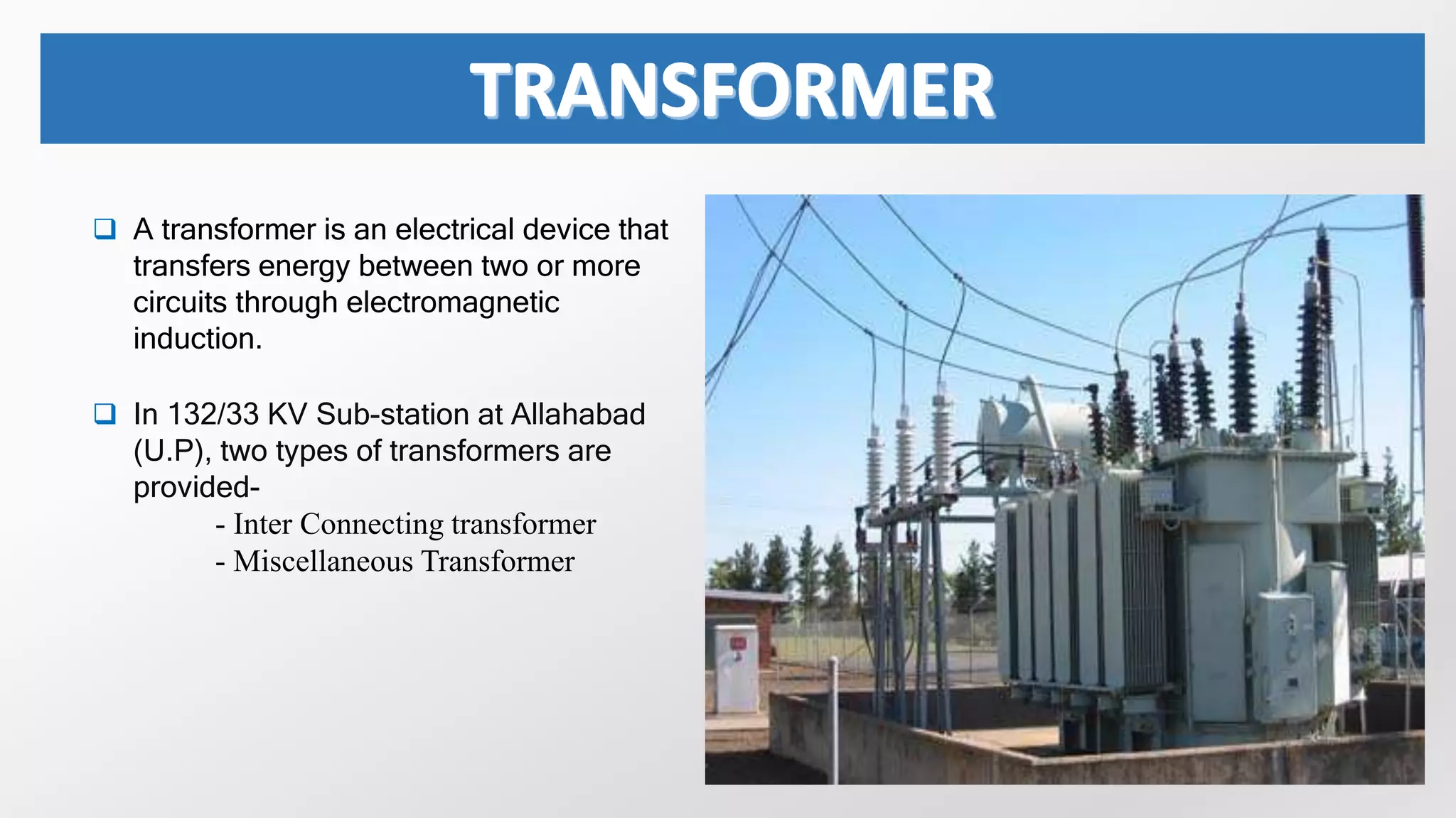 PPT ON SUMMER TRAINING FROM UPPCL 132/33 KV SUB STATION | PPTX