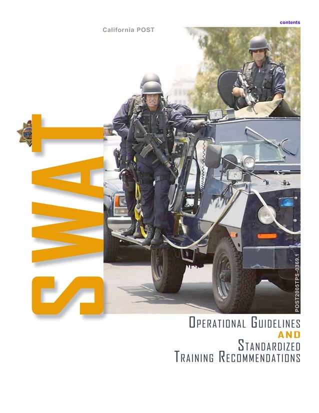 Swat Training Manual | PDF