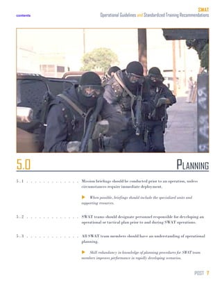 Swat Training Manual | PDF