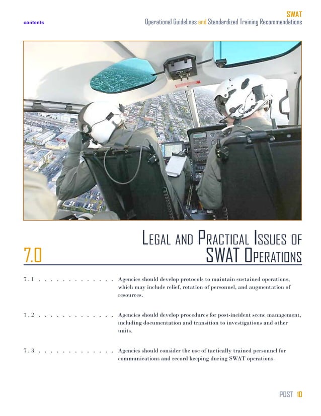 Swat Training Manual | PDF