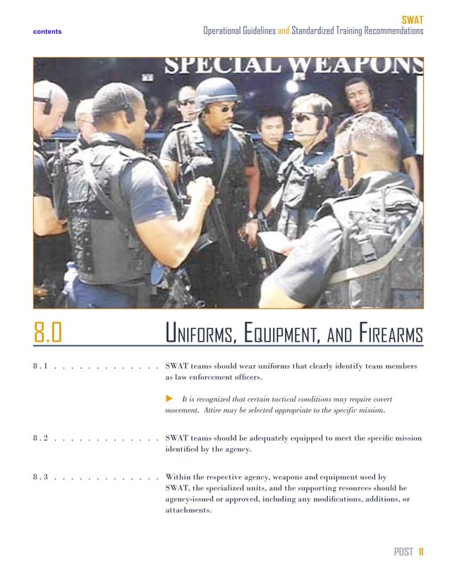 Swat Training Manual | PDF