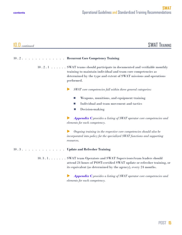 Swat Training Manual | PDF