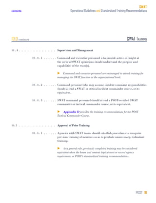 Swat Training Manual | PDF
