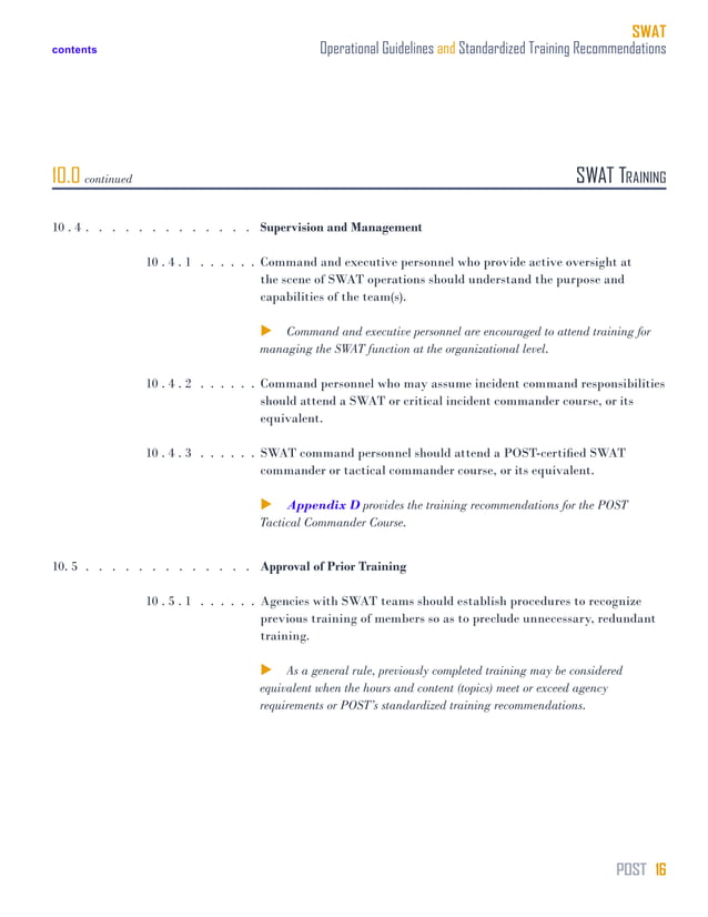 Swat Training Manual | PDF