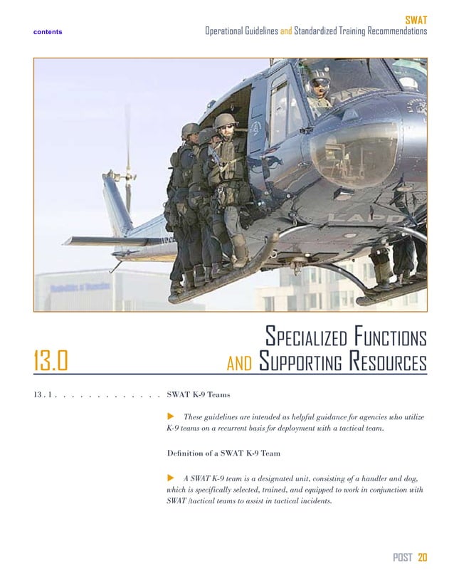 Swat Training Manual | PDF