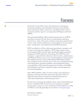 Swat Training Manual | PDF