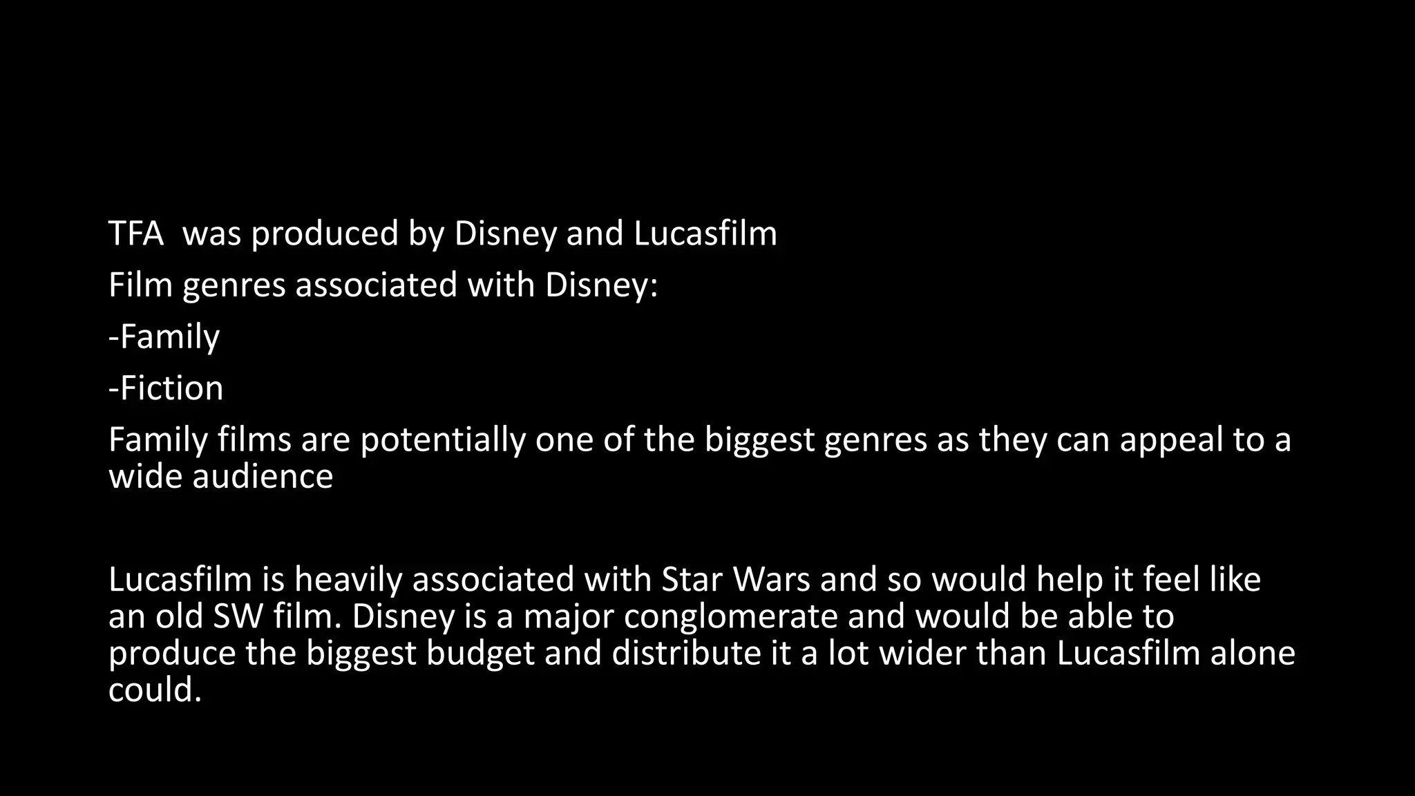 Star Wars audience and institutions | PPTX