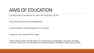 Education &economic Development | PPTX