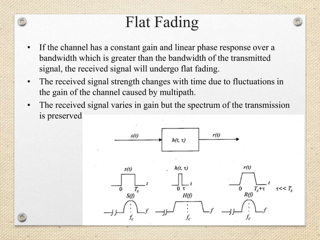Small-Scale Fading and Multipath | PPT