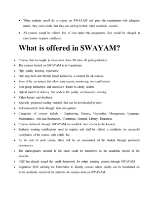 Swayam | DOCX
