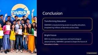 SWAYAM | PPT on SWAYAM | Notes on SWAYAM | PPTX