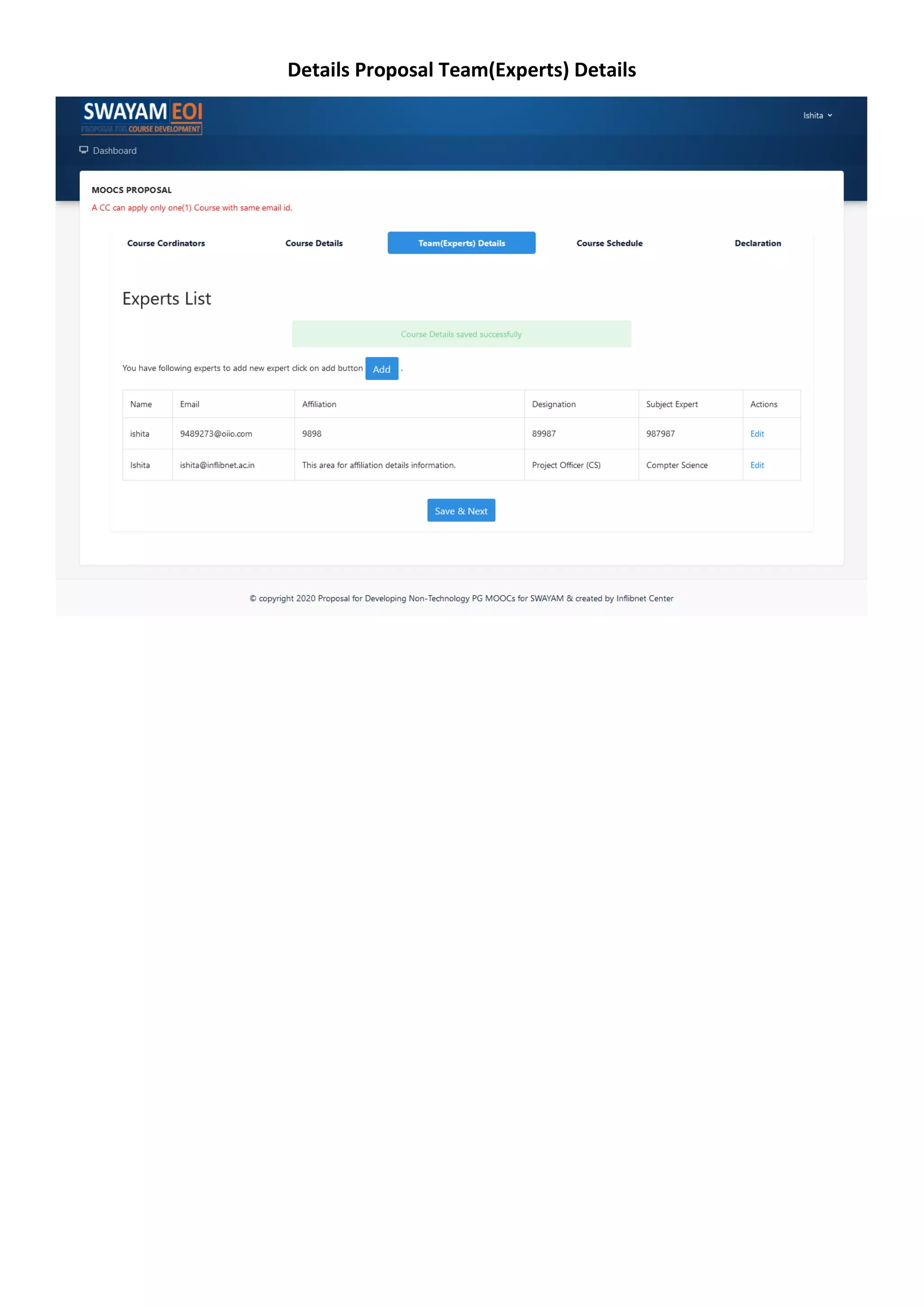 SWAYAM portal manual | PDF