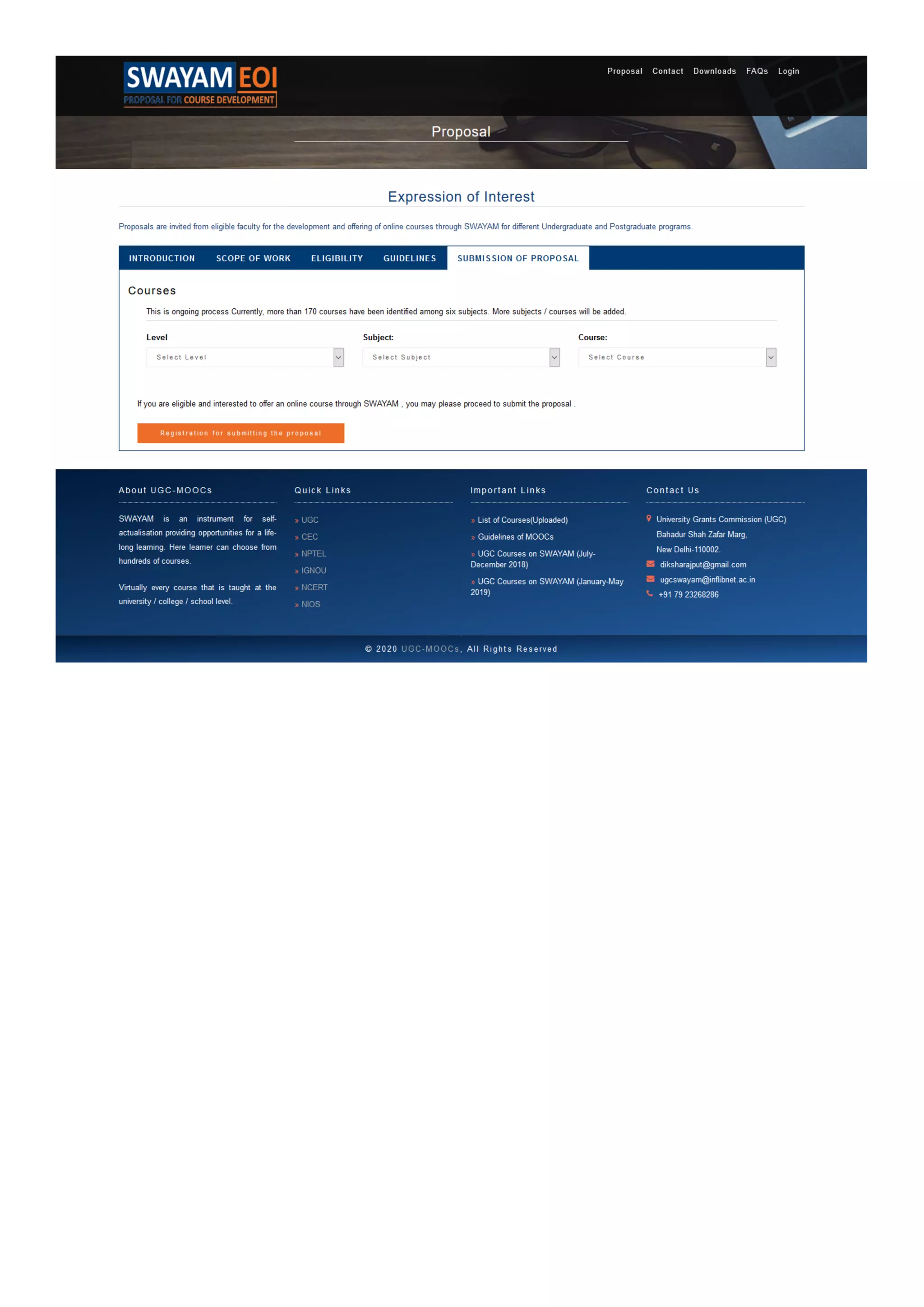SWAYAM portal manual | PDF