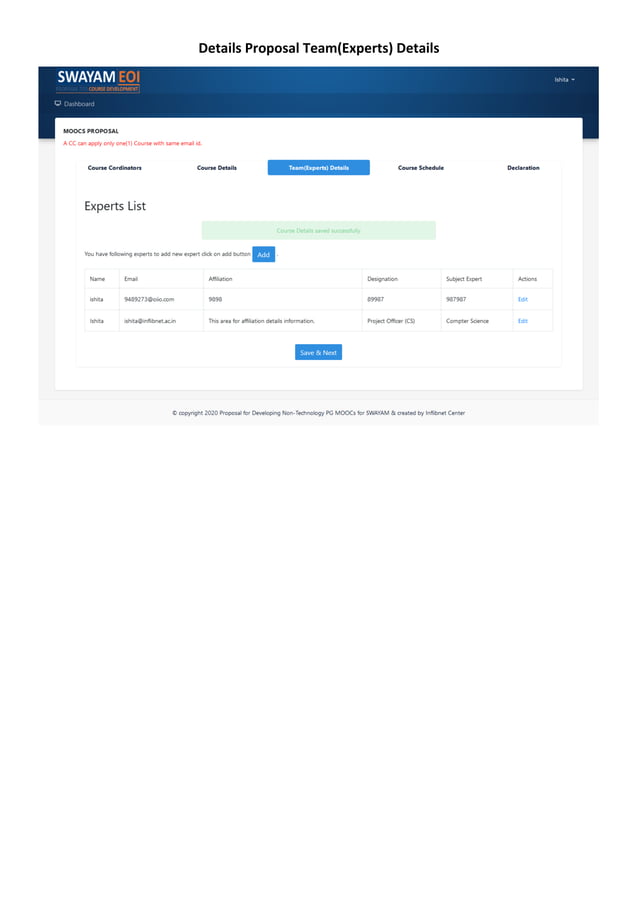 SWAYAM portal manual | PDF | Technology & Computing
