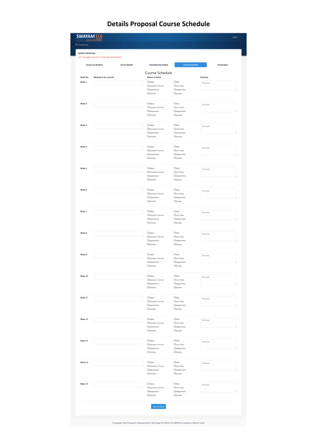 SWAYAM portal manual | PDF | Technology & Computing