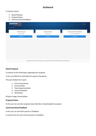 SWAYAM portal manual | PDF
