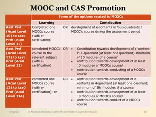 Swayam moocs development md 01062020 | PPT