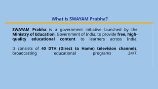 SWAYAM Prabha Channels with Coordinators.pptx