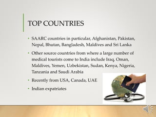 Medical Tourism in India | PPTX