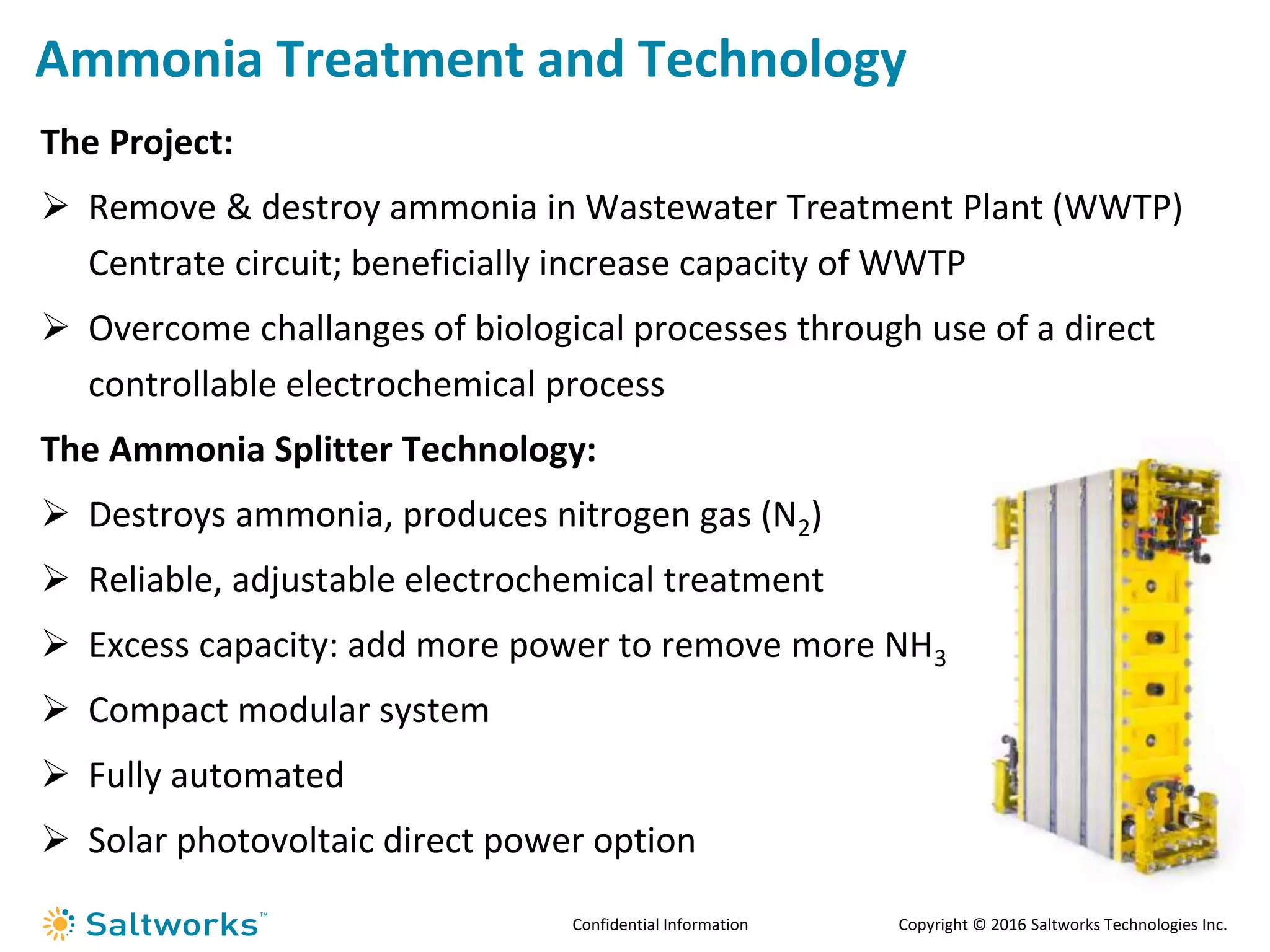Ammonia Wastewater Treatment: Wastewater Treatment Plant (WWTP ...