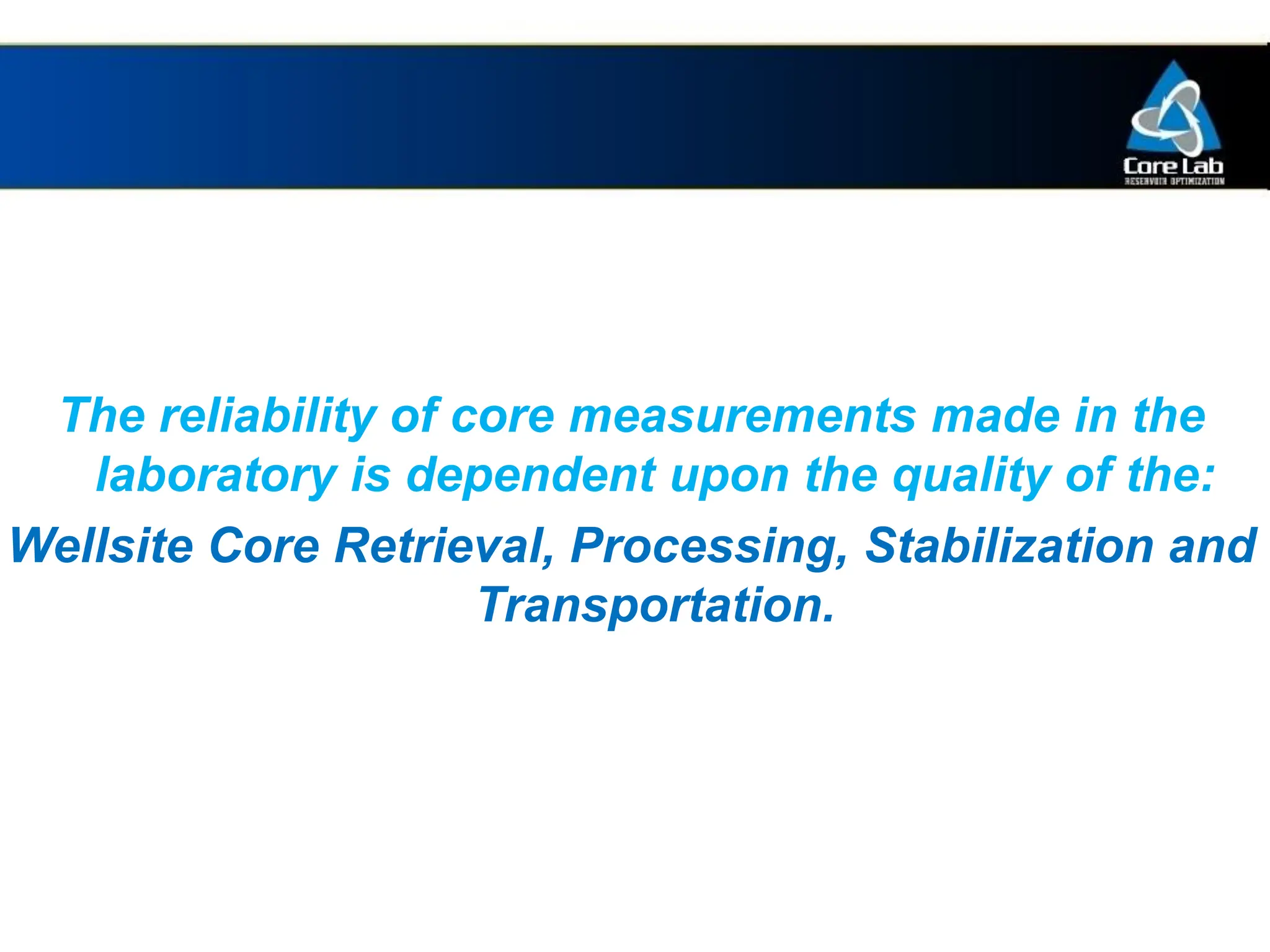 Side Wall Core Analyses - Can we get a value? | PDF