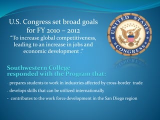 Southwestern Community College International Logistics and ...