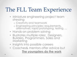 SWCS FLL Robotics Intro | PPT