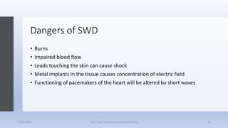 SWD/ Short wave diathermy Dr Akshay Shetty.pptx | First Aid | Injuries