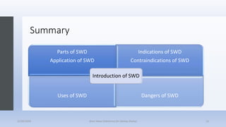 SWD/ Short wave diathermy Dr Akshay Shetty.pptx | First Aid | Injuries