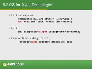 Building Complex GUI Apps The Right Way. With Ample SDK - SWDC2010 | PPT