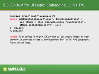 Building Complex GUI Apps The Right Way. With Ample SDK - SWDC2010 | PPT