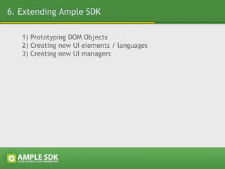 Building Complex GUI Apps The Right Way. With Ample SDK - SWDC2010 | PPT
