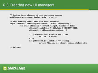 Building Complex GUI Apps The Right Way. With Ample SDK - SWDC2010 | PPT