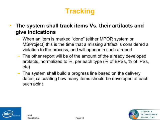SW development process and the leading indicator | PPT