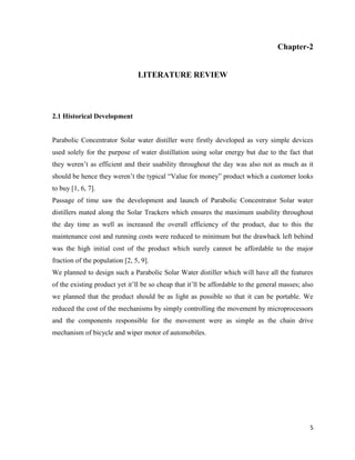 Modification and Testing of Parabolic Concentrator Solar Water ...