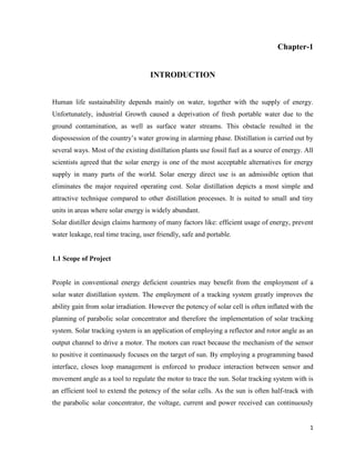 Modification and Testing of Parabolic Concentrator Solar Water ...